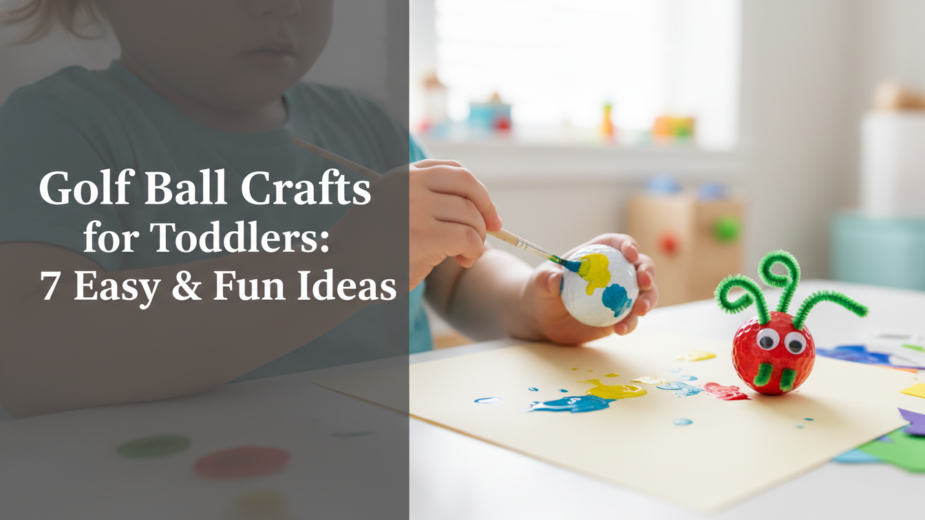 Golf Ball Crafts For Toddlers: 7 Easy & Fun Ideas