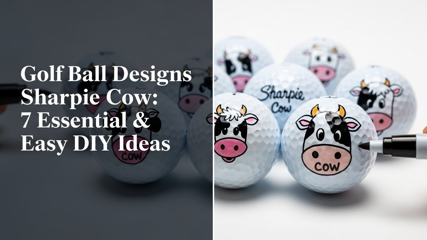 Golf Ball Designs Sharpie Cow: 7 Essential & Easy DIY Ideas For 2026