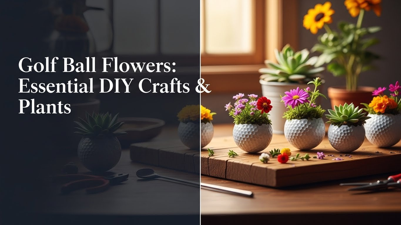 Golf Ball Flowers: Essential DIY Crafts & Plants For 2026