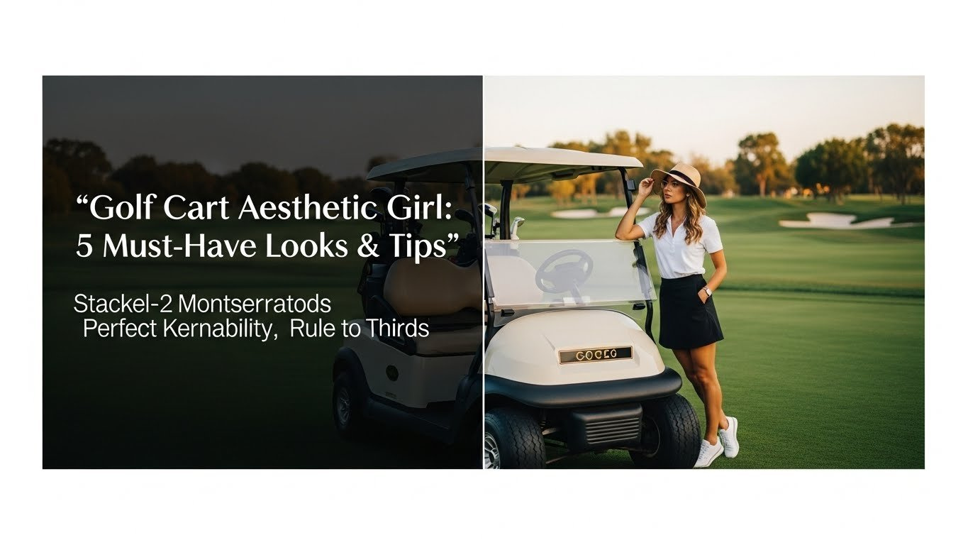 Golf Cart Aesthetic Girl: 5 Must-Have Looks & Tips