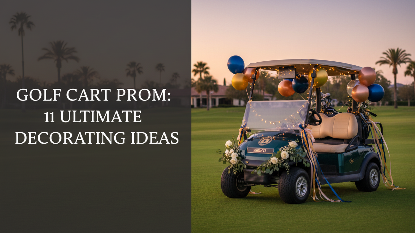 Golf Cart Prom: 11 Ultimate Decorating Ideas For 2026