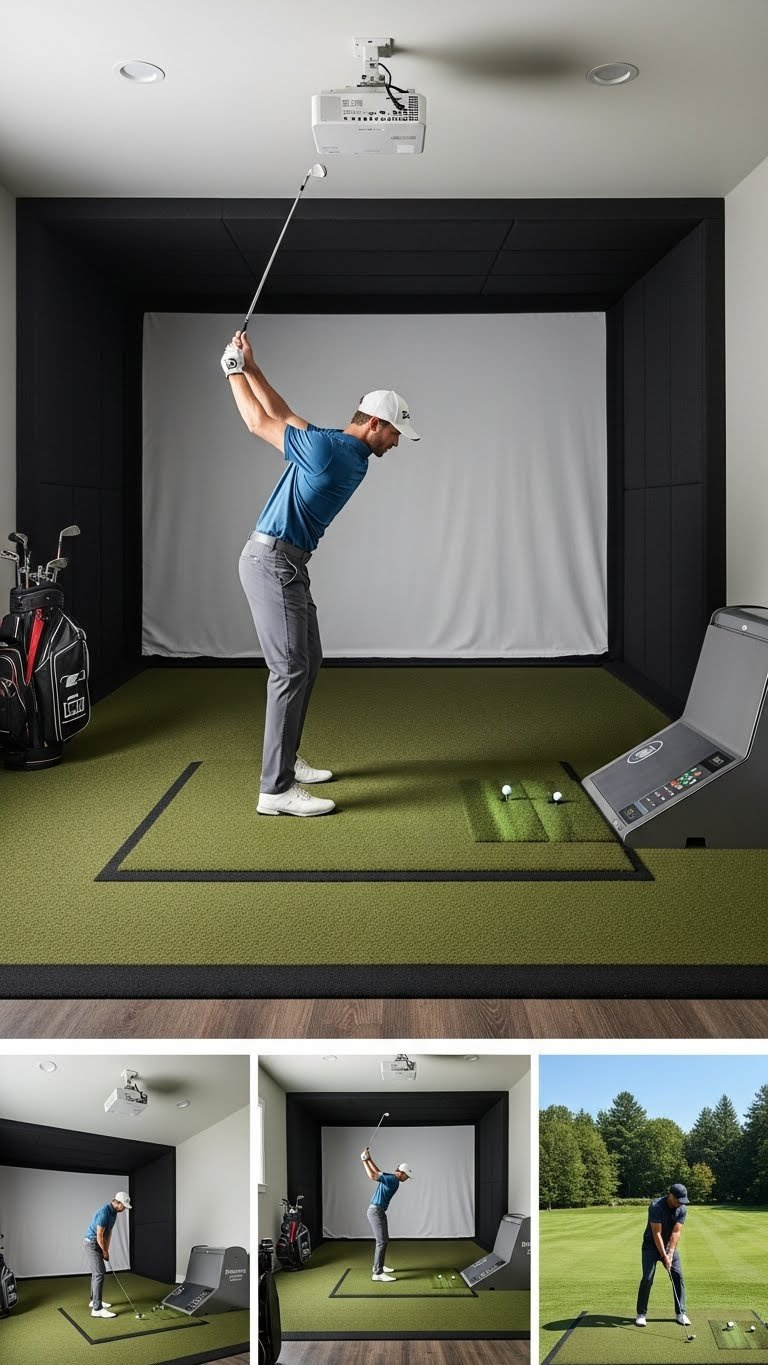 Golf Simulator Man Caves: Essential Design & Setup Ideas 2026