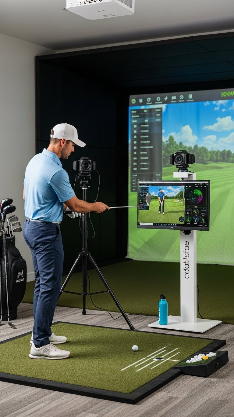 Golf Simulator Man Caves: Essential Design & Setup Ideas 2025