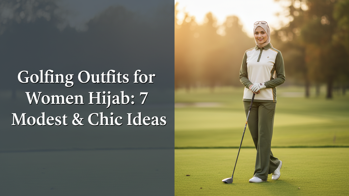 Golfing Outfits For Women Hijab: 7 Modest & Chic Ideas