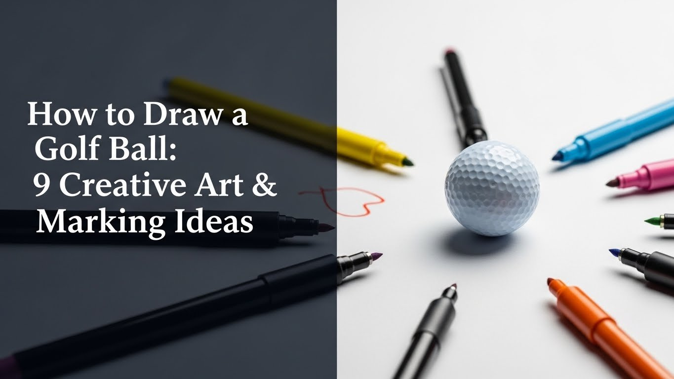 How To Draw A Golf Ball: 9 Creative Art & Marking Ideas