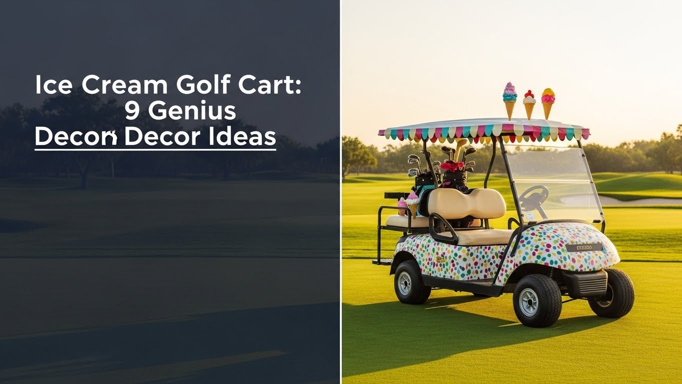 Ice Cream Golf Cart: 9 Genius Decor Ideas For 2026