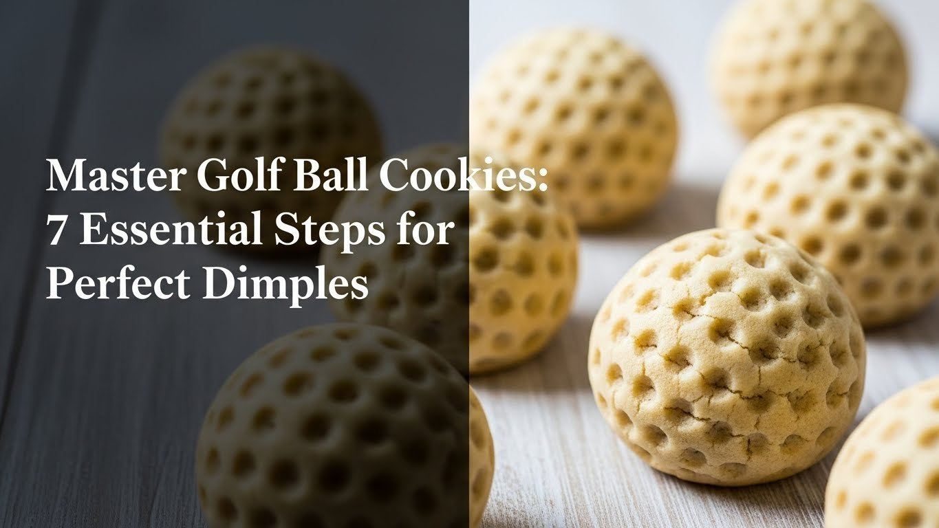 Master Golf Ball Cookies: 7 Essential Steps For Perfect Dimples