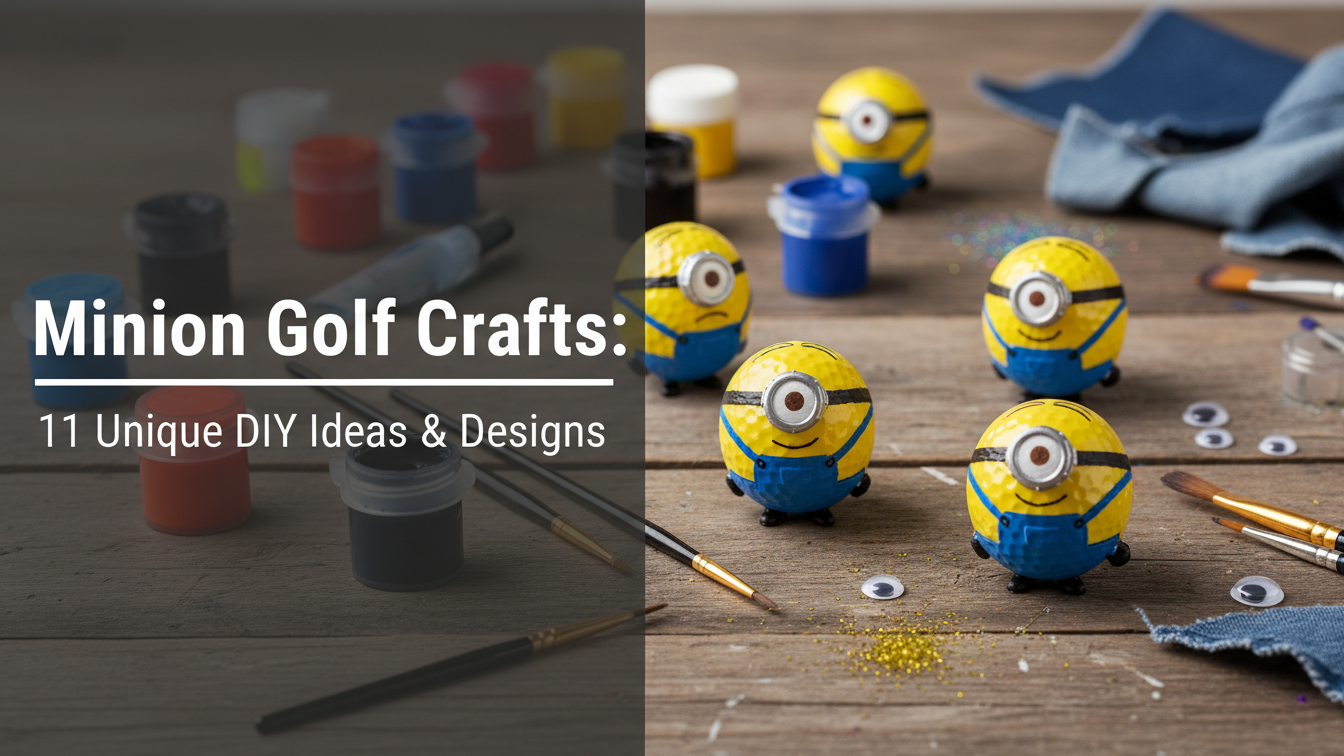 Minion Golf Ball Crafts: 11 Unique DIY Ideas & Designs