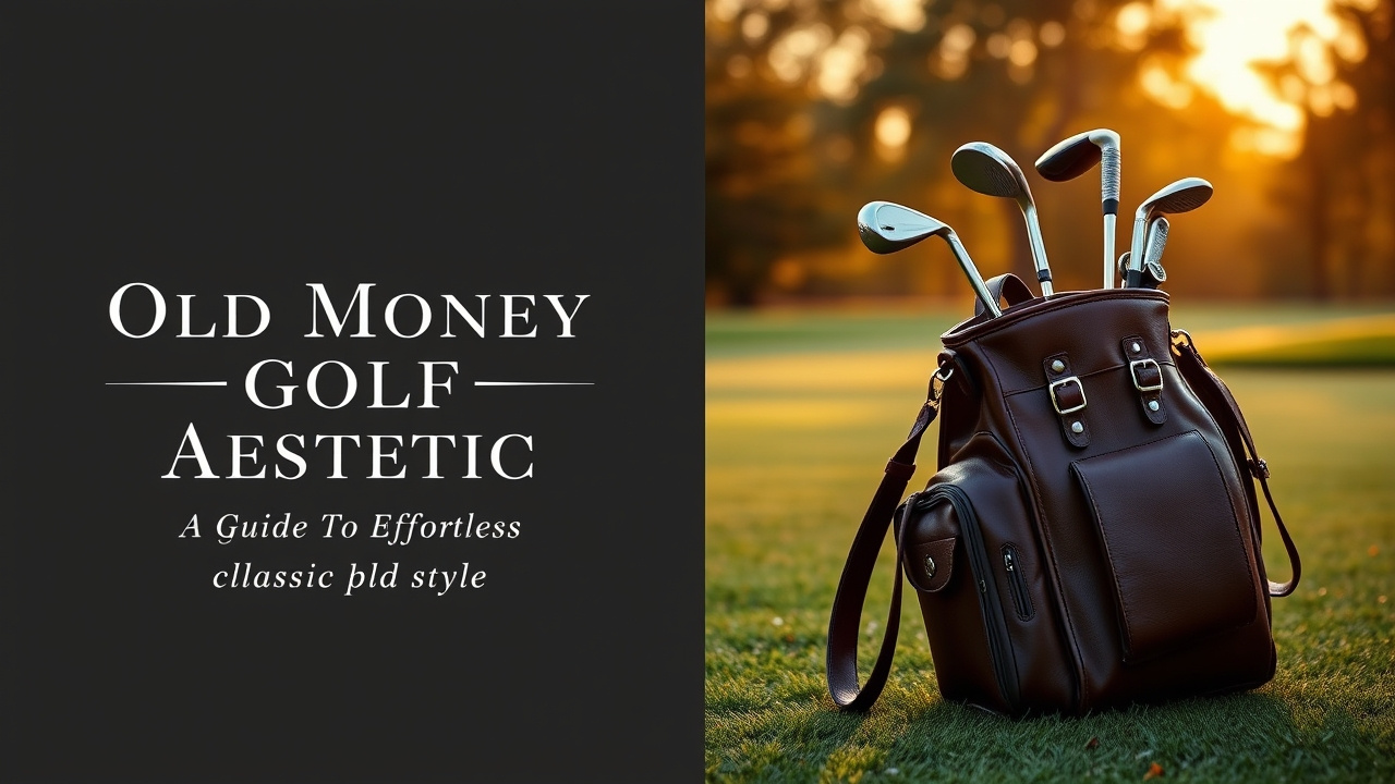 Old Money Golf Aesthetic A Guide To Effortless Classic Style