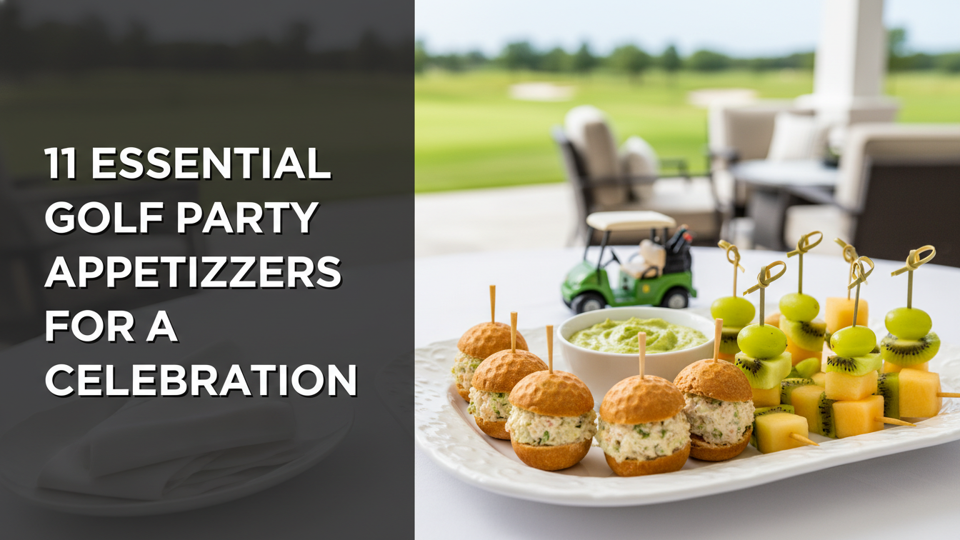 11 Essential Golf Party Appetizers For A 2026 Celebration
