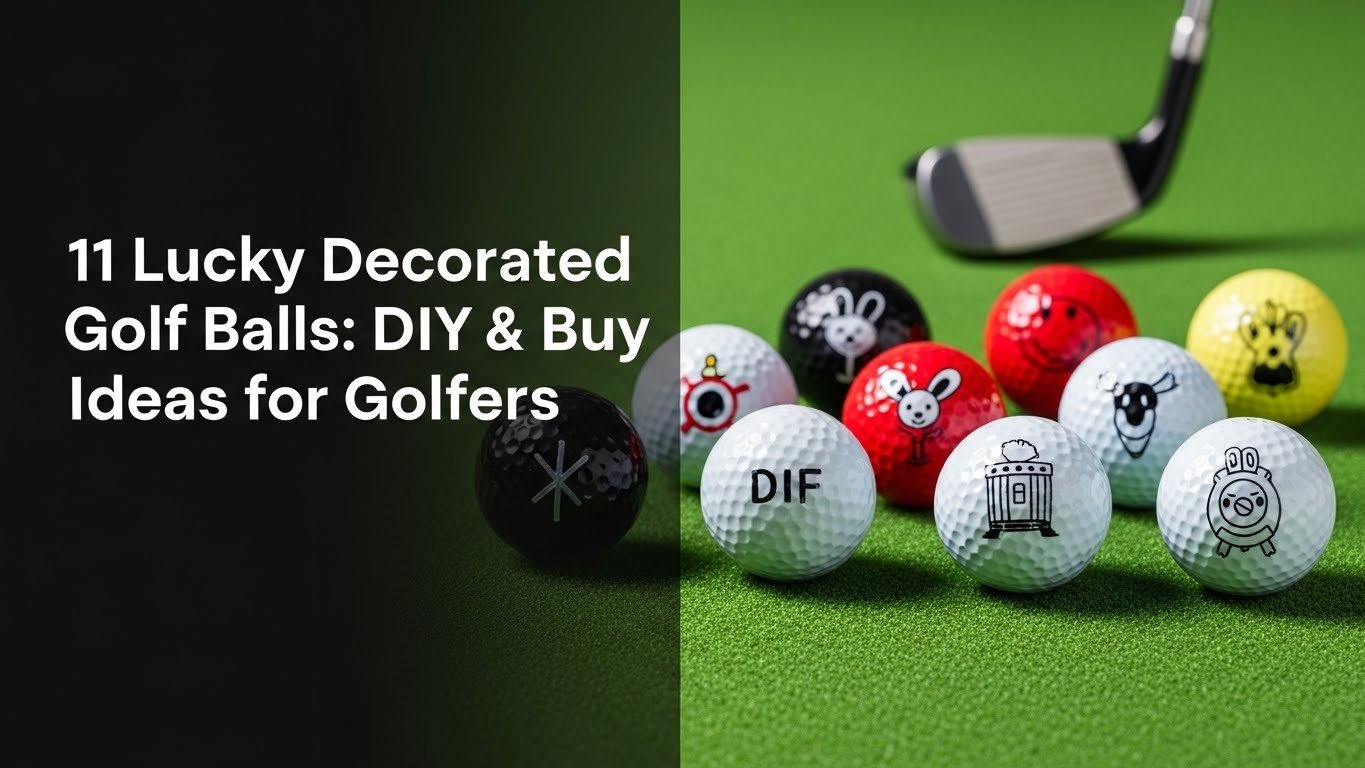 11 Lucky Decorated Golf Balls: DIY & Buy Ideas For Golfers