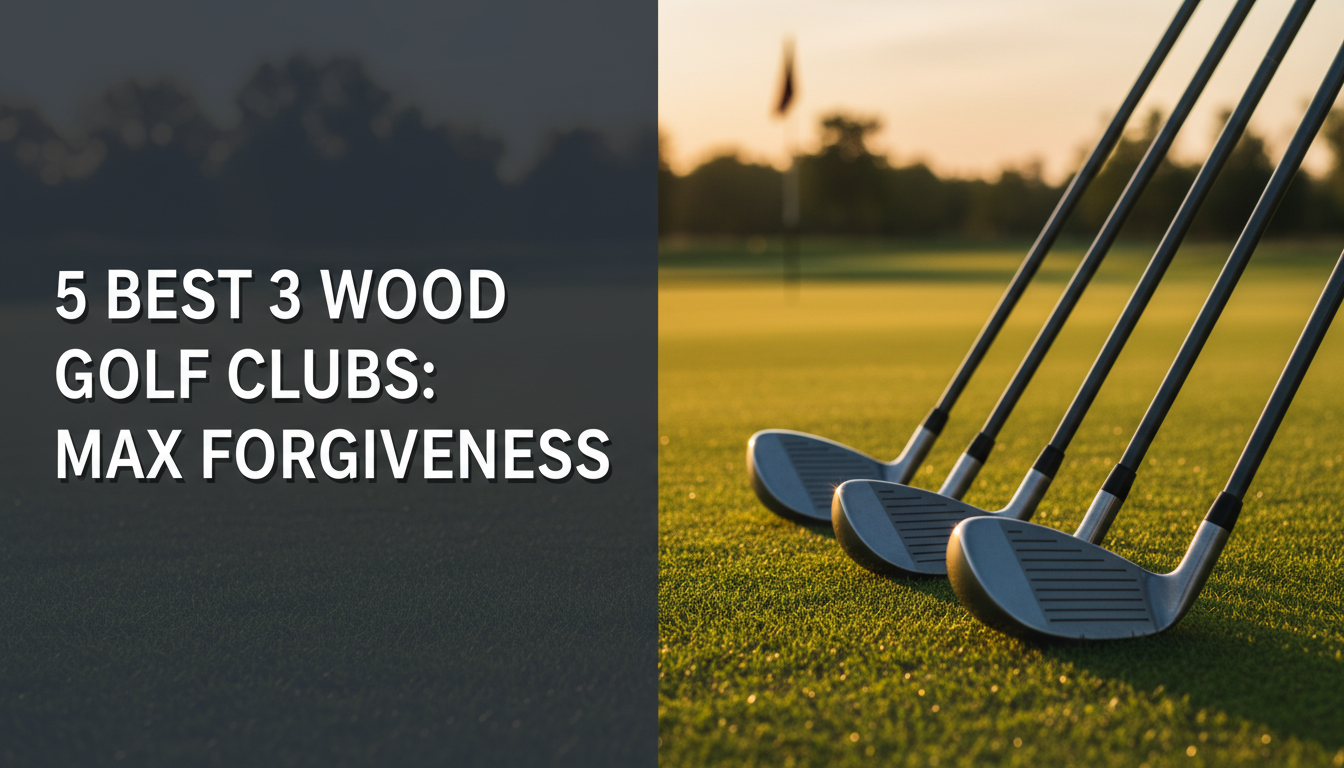 5 Best 3 Wood Golf Clubs: Max Forgiveness In 2026