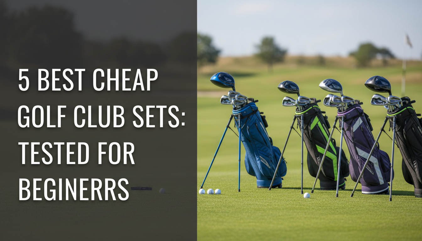 5 Best Cheap Golf Club Sets: Tested For Beginners 2026