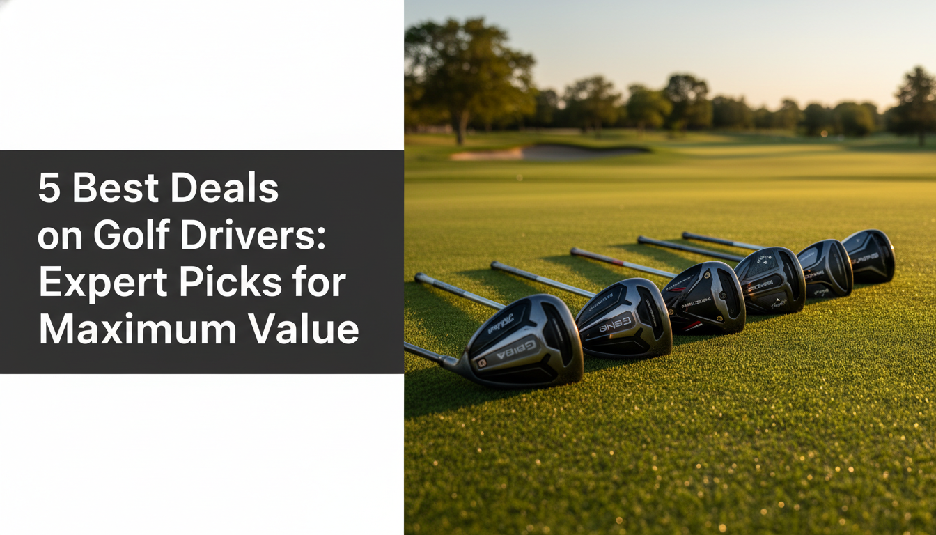 5 Best Deals On Golf Drivers: Expert Picks For Maximum Value