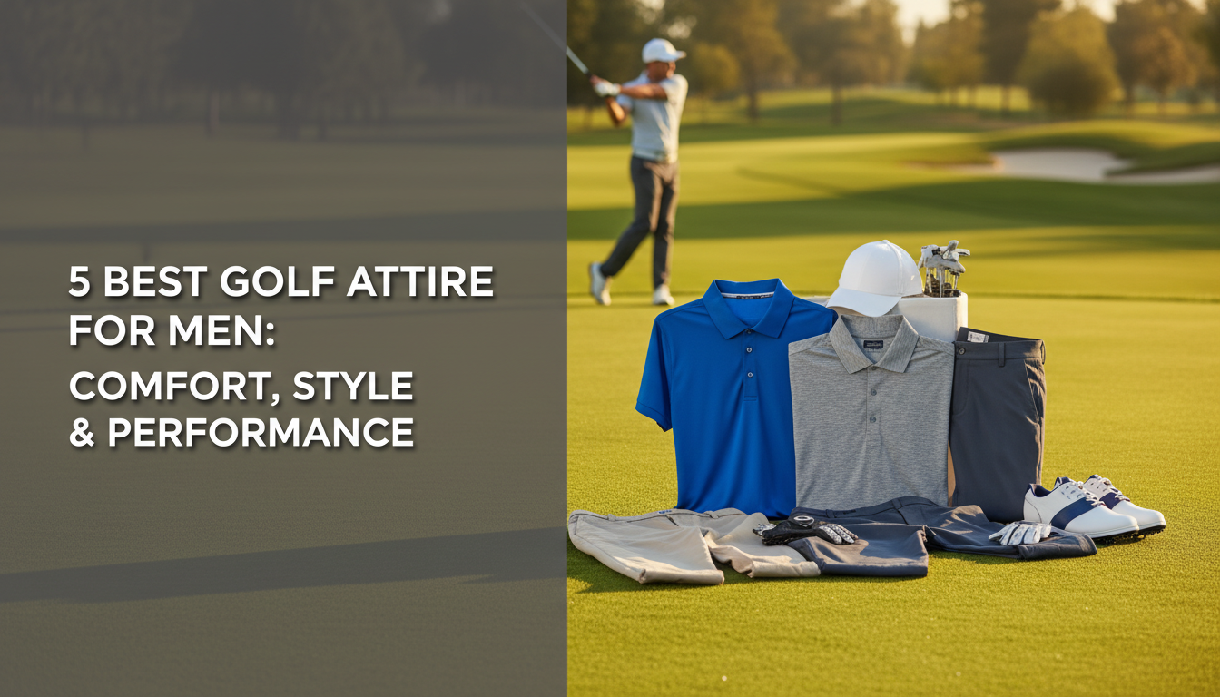 5 Best Golf Attire For Men: Comfort, Style & Performance In 2026
