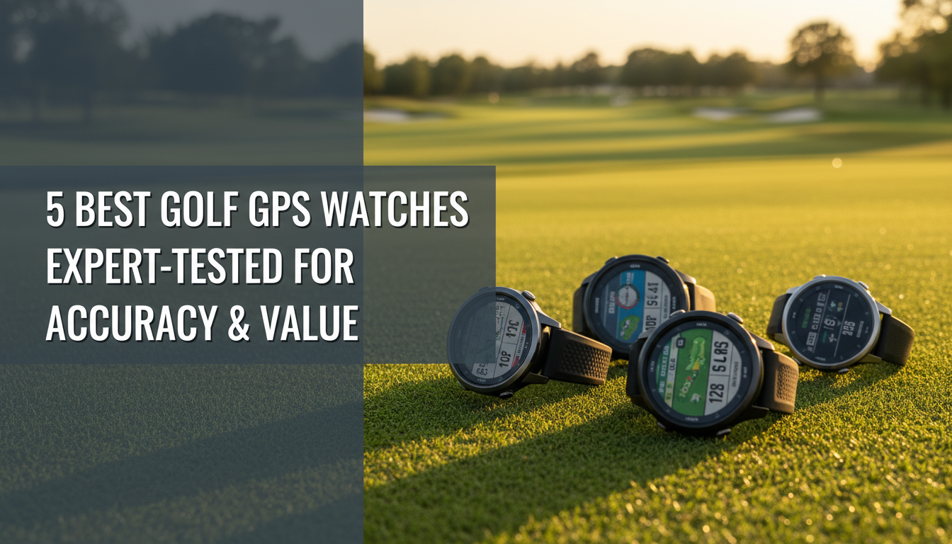 5 Best Golf GPS Watches: Expert-Tested For Accuracy & Value