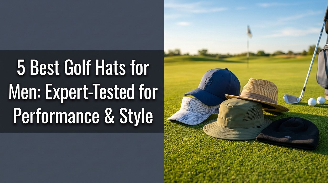5 Best Golf Hats For Men: Expert-Tested For Performance & Style