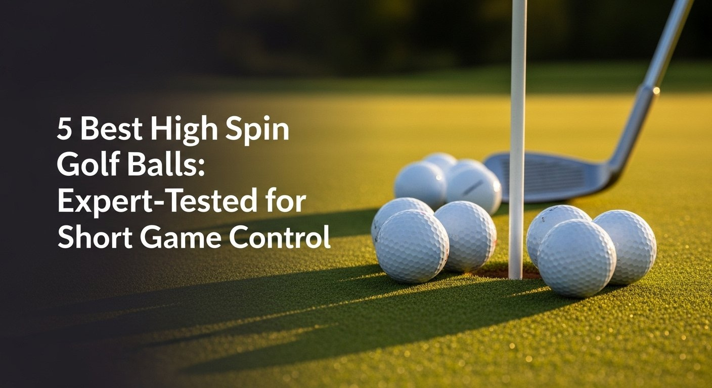 5 Best High Spin Golf Balls: Expert-Tested For Short Game Control