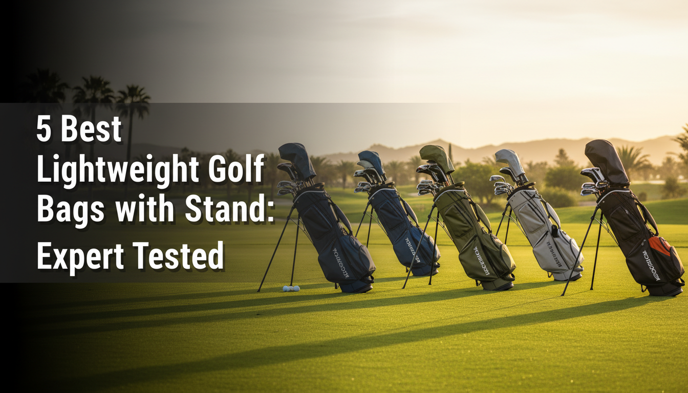 5 Best Lightweight Golf Bags With Stand: Expert Tested In 2026