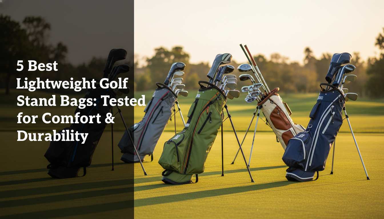 5 Best Lightweight Golf Stand Bags: Tested For Comfort & Durability