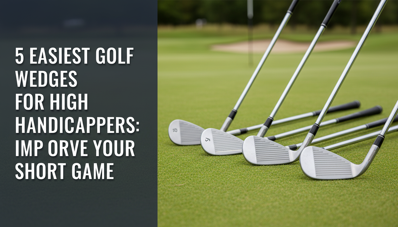 5 Easiest Golf Wedges For High Handicappers: Improve Your Short Game