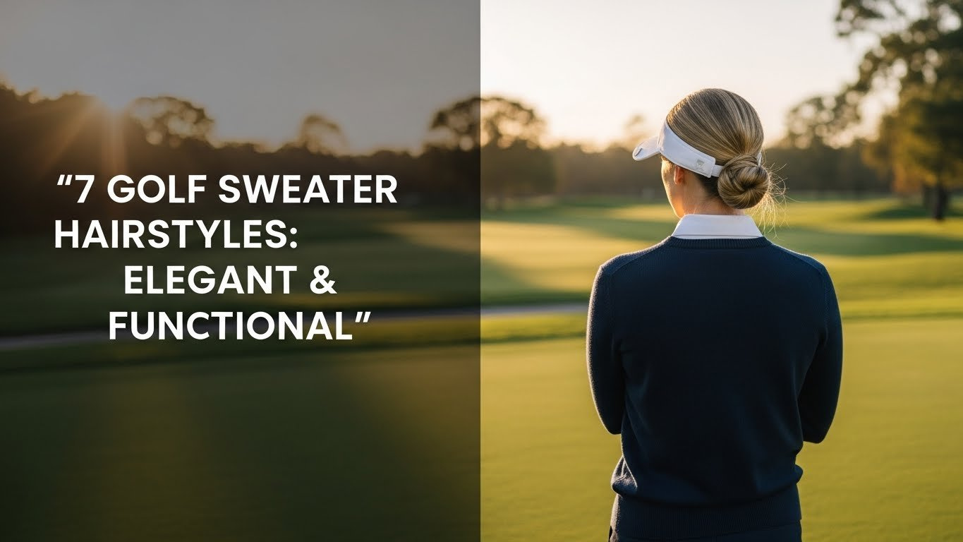 7 Golf Sweater Hairstyles: Elegant & Functional For 2026