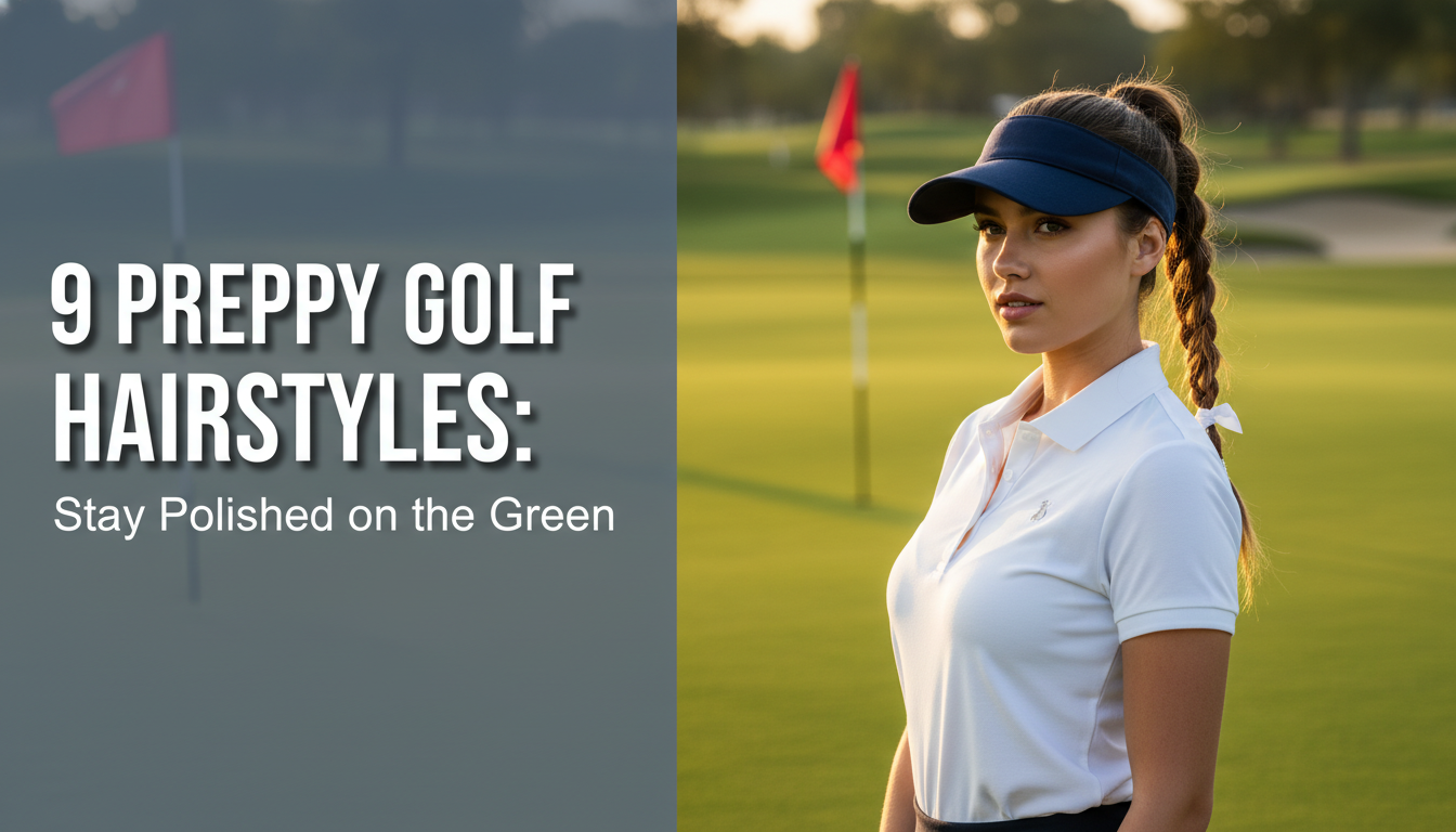 9 Preppy Golf Hairstyles: Stay Polished On The Green