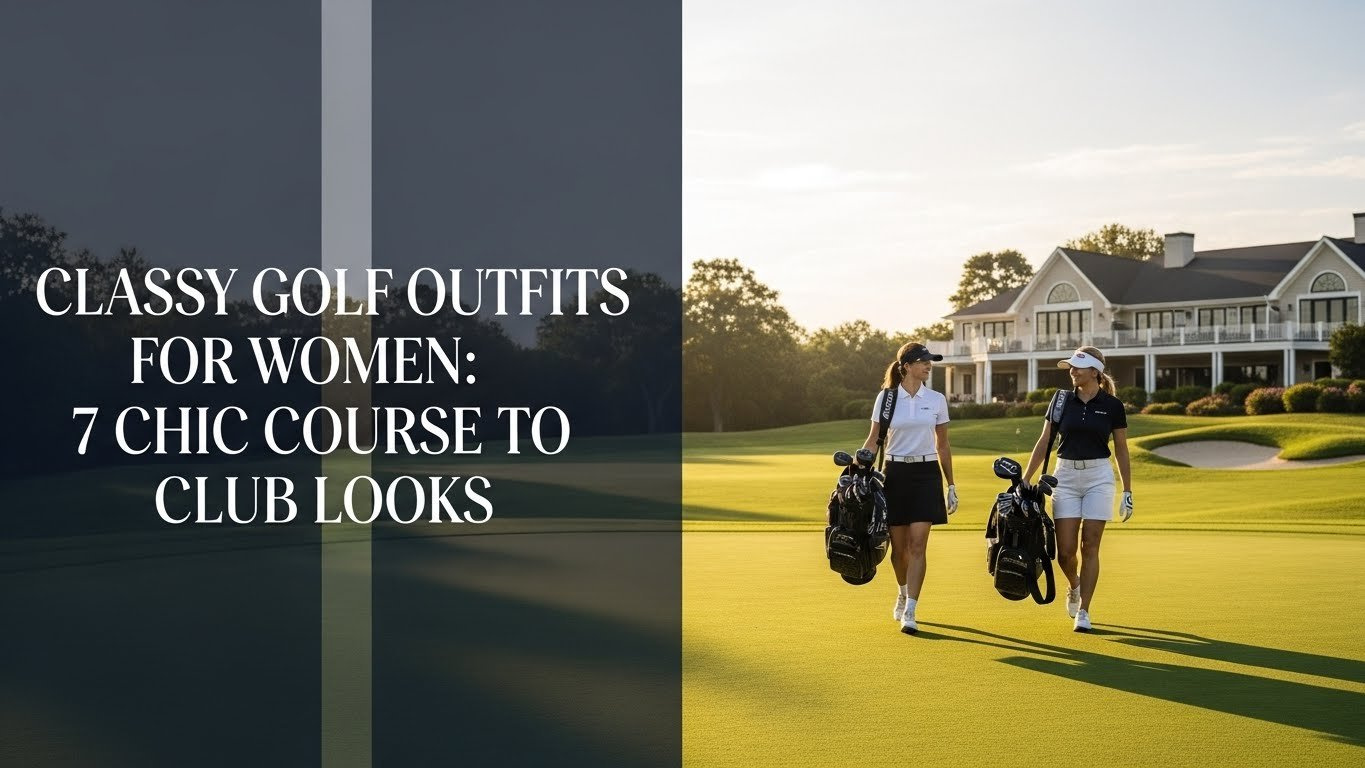 Classy Golf Outfits For Women: 7 Chic Course To Club Looks