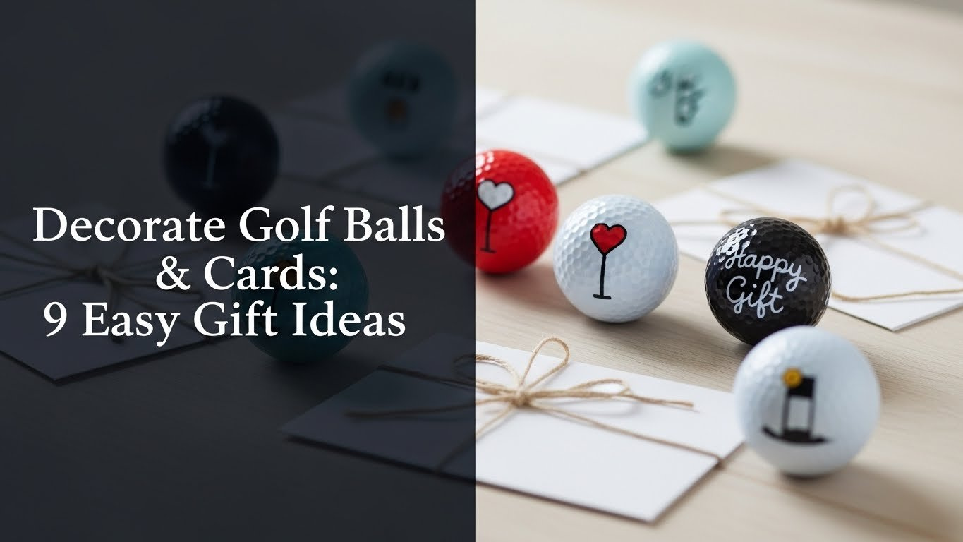 Decorate Golf Balls & Cards: 9 Easy Gift Ideas For 2026