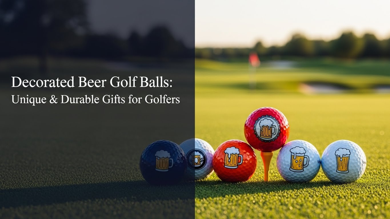 Decorated Beer Golf Balls: Unique & Durable Gifts For Golfers