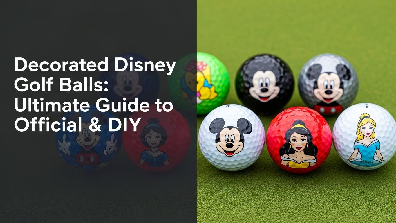 Decorated Disney Golf Balls: Ultimate Guide To Official & DIY