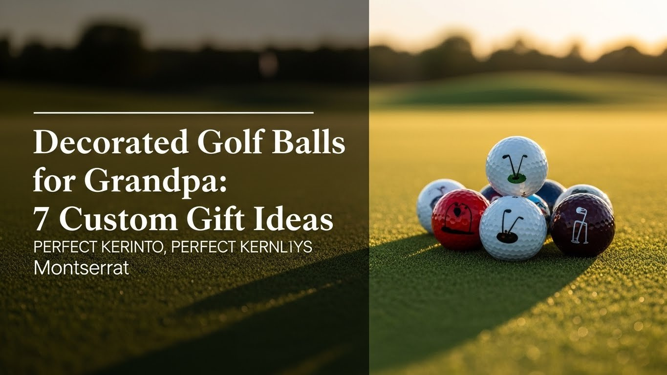 Decorated Golf Balls For Grandpa: 7 Custom Gift Ideas