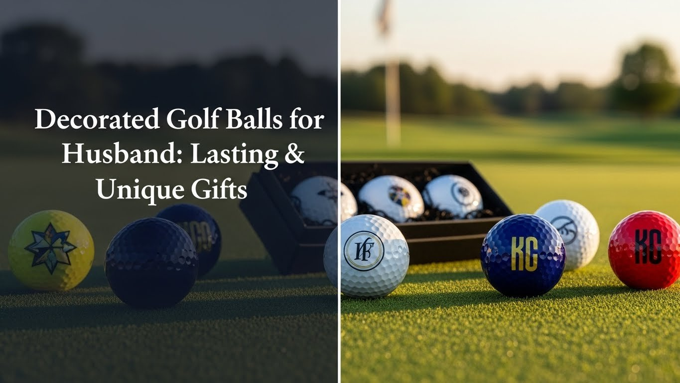 Decorated Golf Balls For Husband: Lasting & Unique Gifts