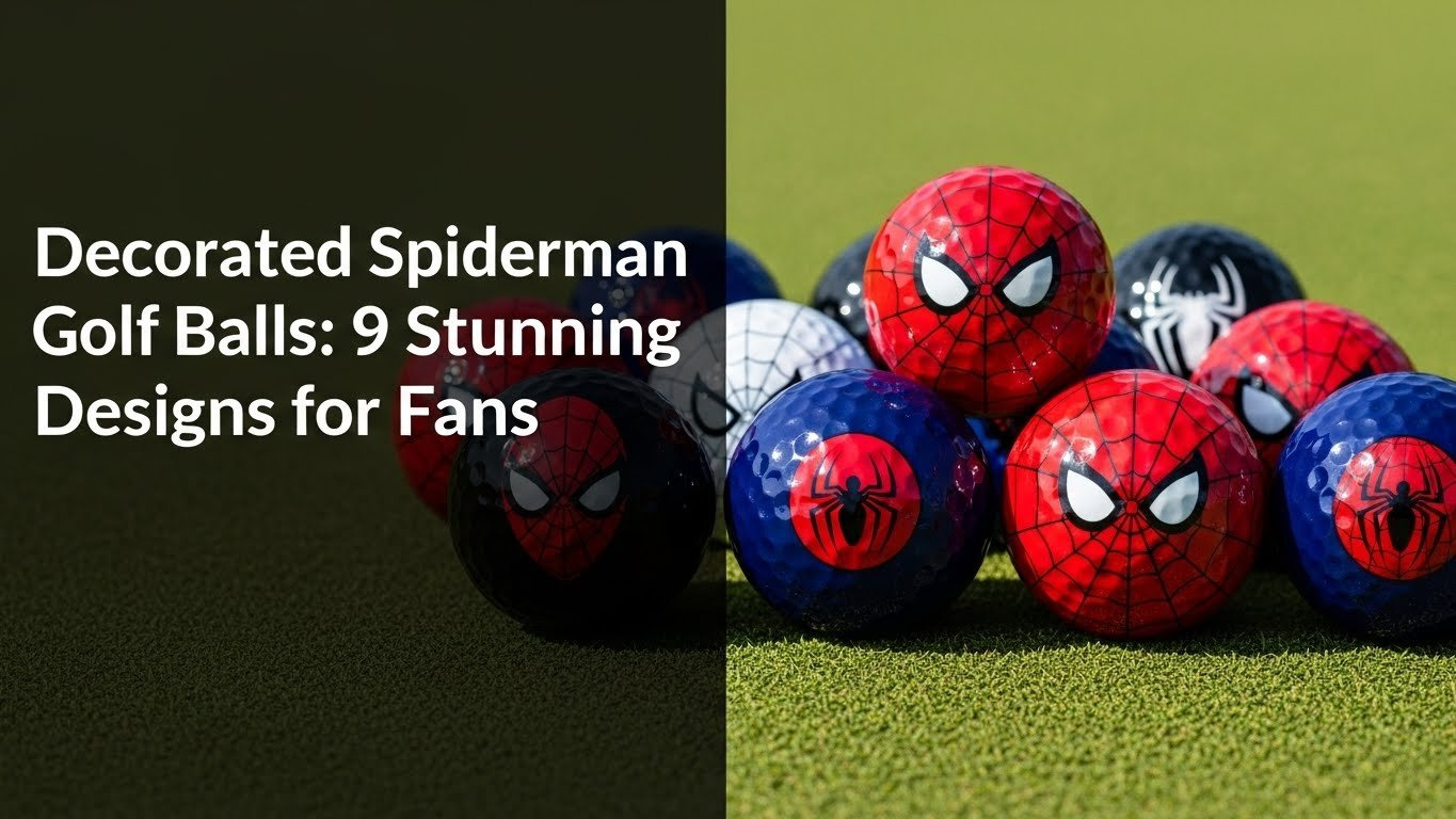 Decorated Spiderman Golf Balls: 9 Stunning Designs For Fans
