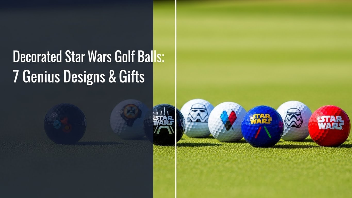 Decorated Star Wars Golf Balls: 7 Genius Designs & Gifts