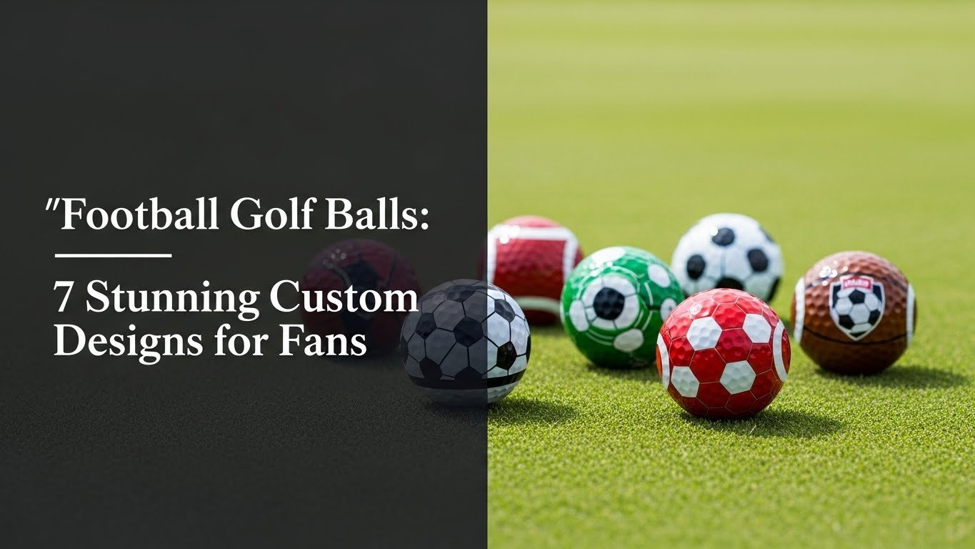 Football Golf Balls: 7 Stunning Custom Designs For Fans