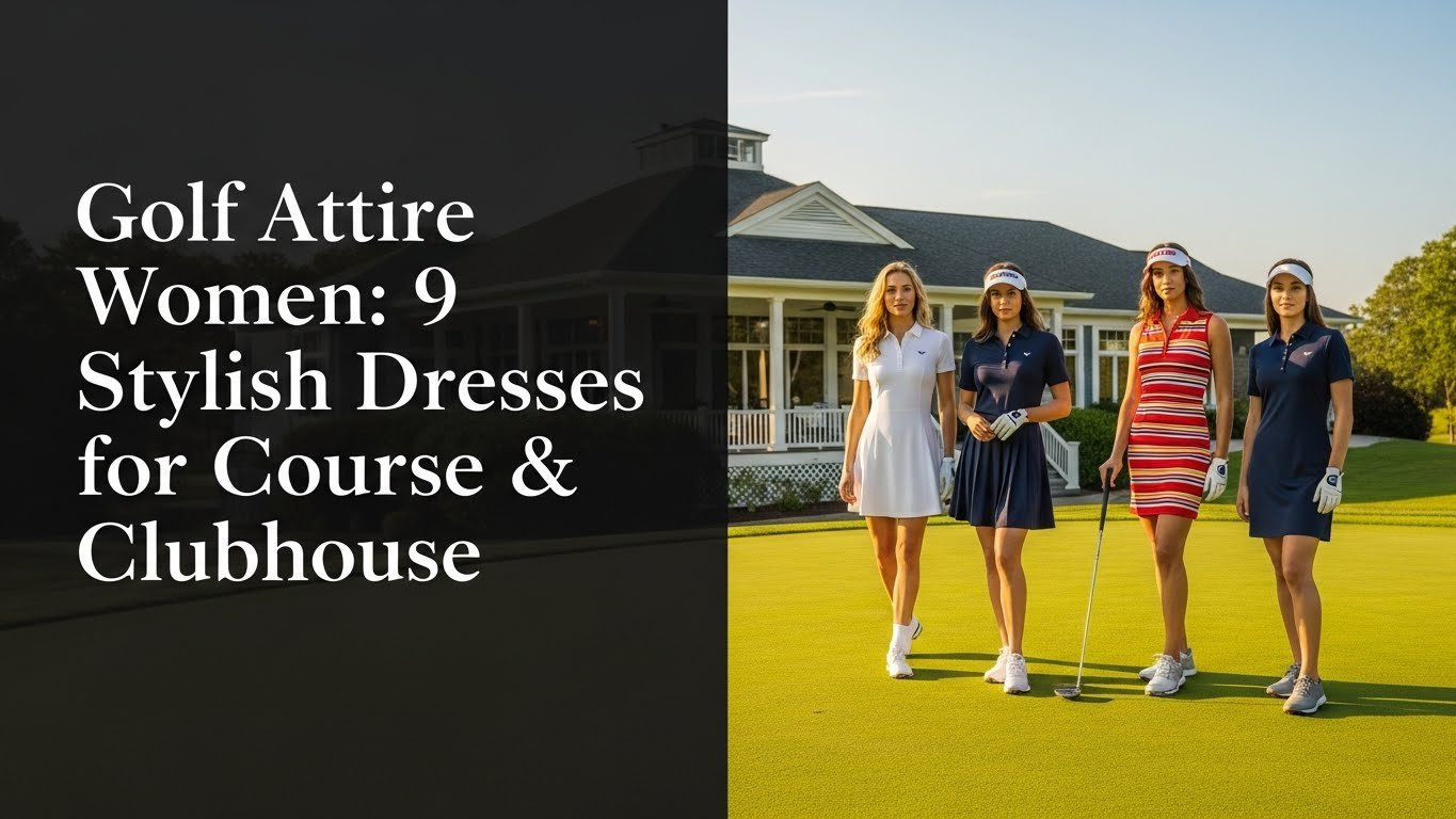 Golf Attire Women: 9 Stylish Dresses For Course & Clubhouse