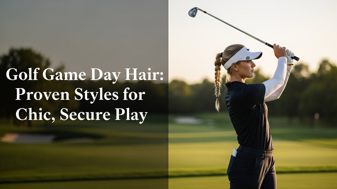 Golf Game Day Hair: Proven Styles For Chic, Secure Play