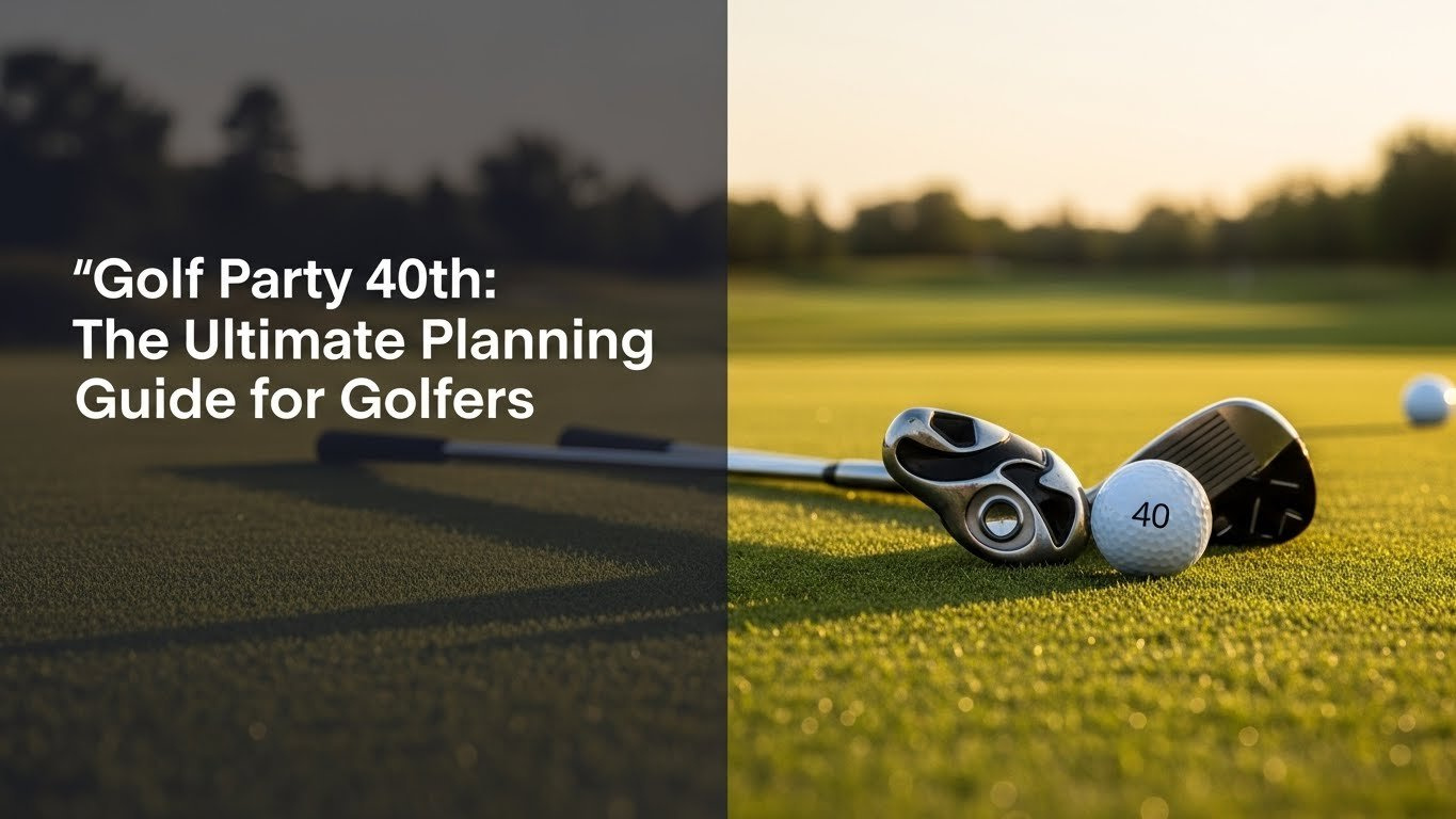 Golf Party 40th: The Ultimate Planning Guide For Golfers