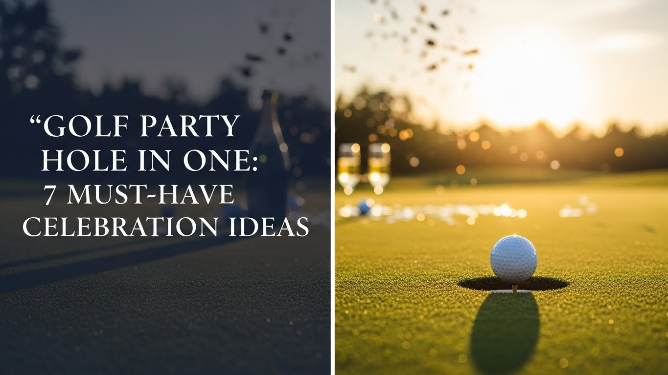 Golf Party Hole In One: 7 Must-Have Celebration Ideas
