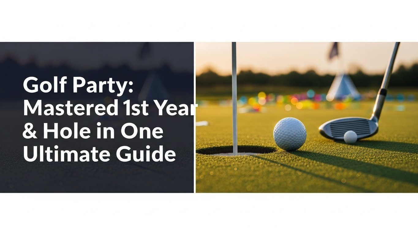 Golf Party: Mastered 1st Year & Hole In One Ultimate Guide
