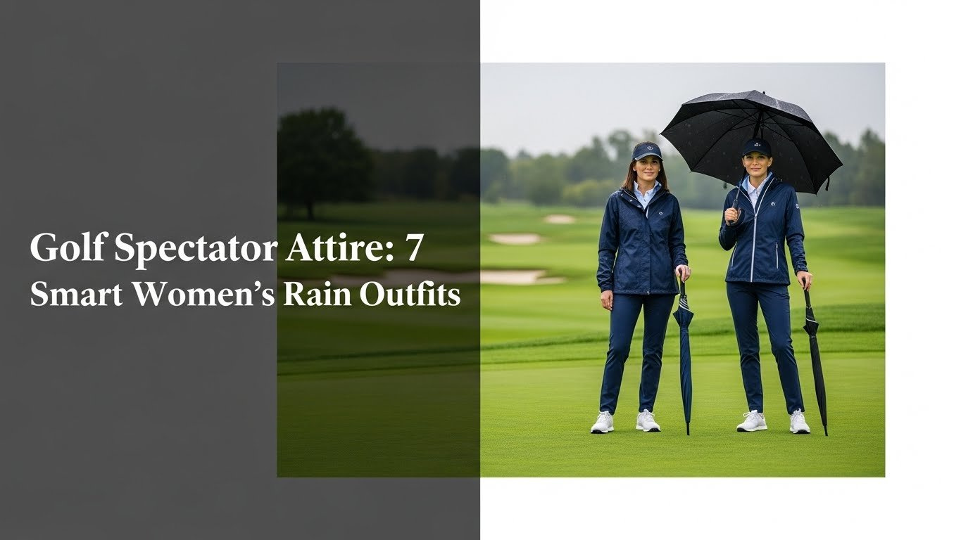 Golf Spectator Attire: 7 Smart Women's Rain Outfits 2026