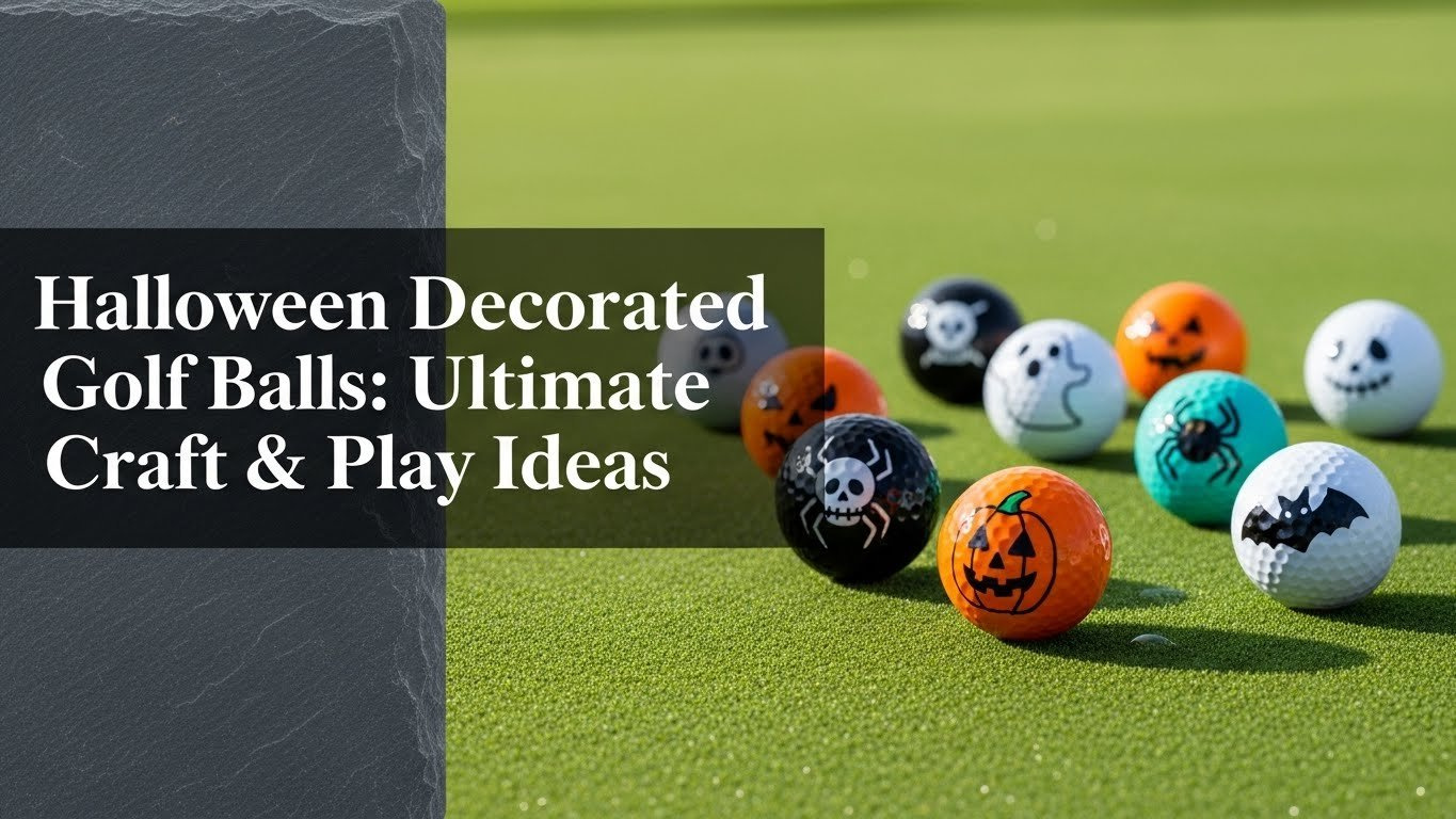 Halloween Decorated Golf Balls: Ultimate Craft & Play Ideas