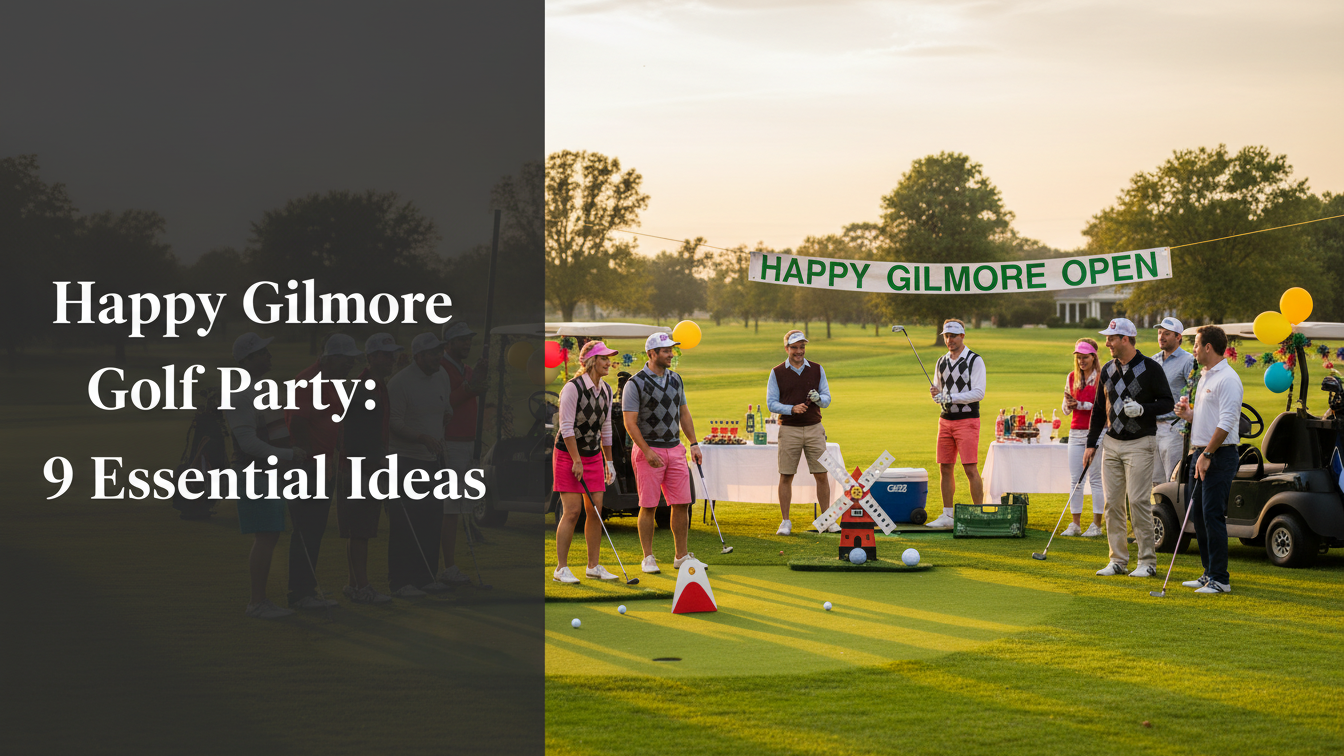 Happy Gilmore Golf Party: 9 Essential Ideas For 2026