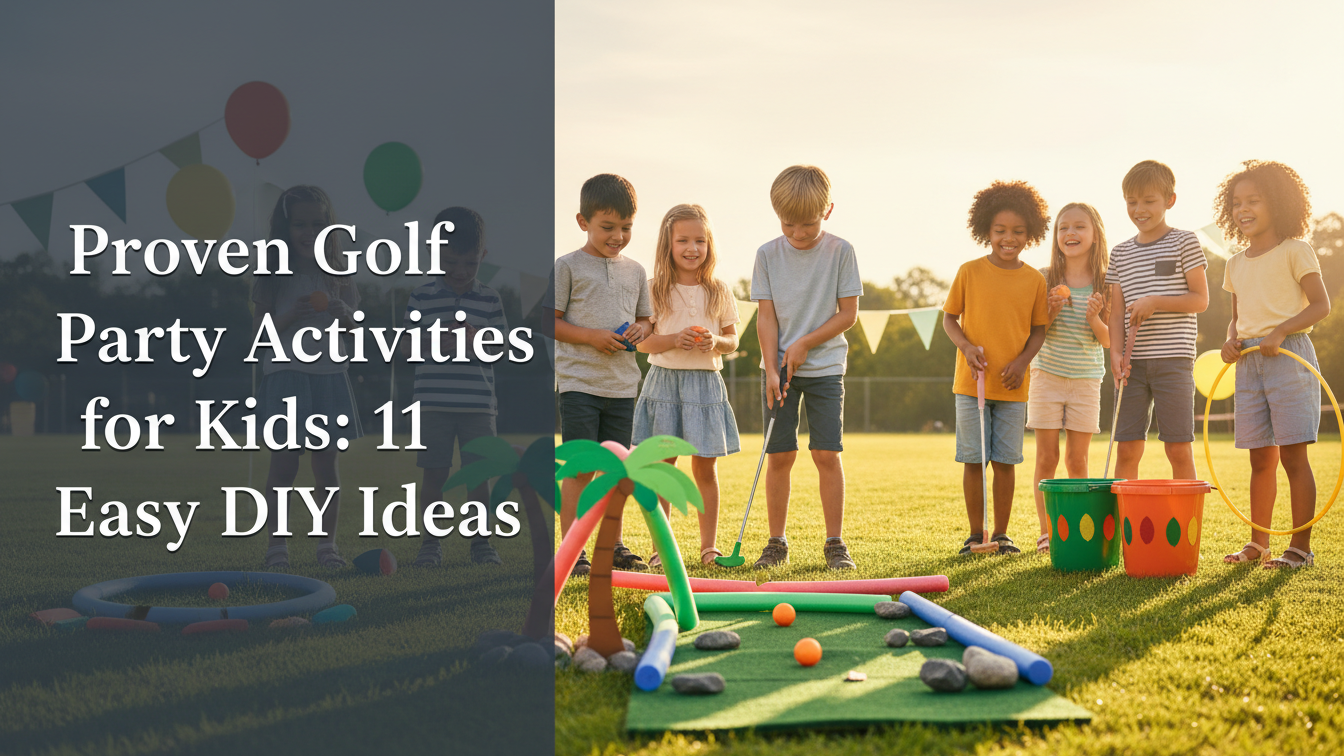 Proven Golf Party Activities For Kids: 11 Easy DIY Ideas