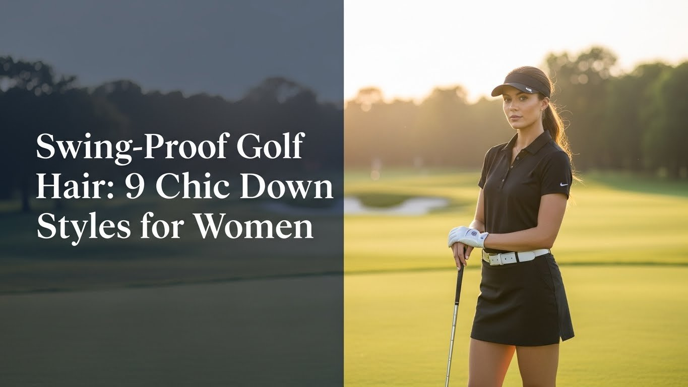 Swing-Proof Golf Hair: 9 Chic Down Styles For Women In 2026