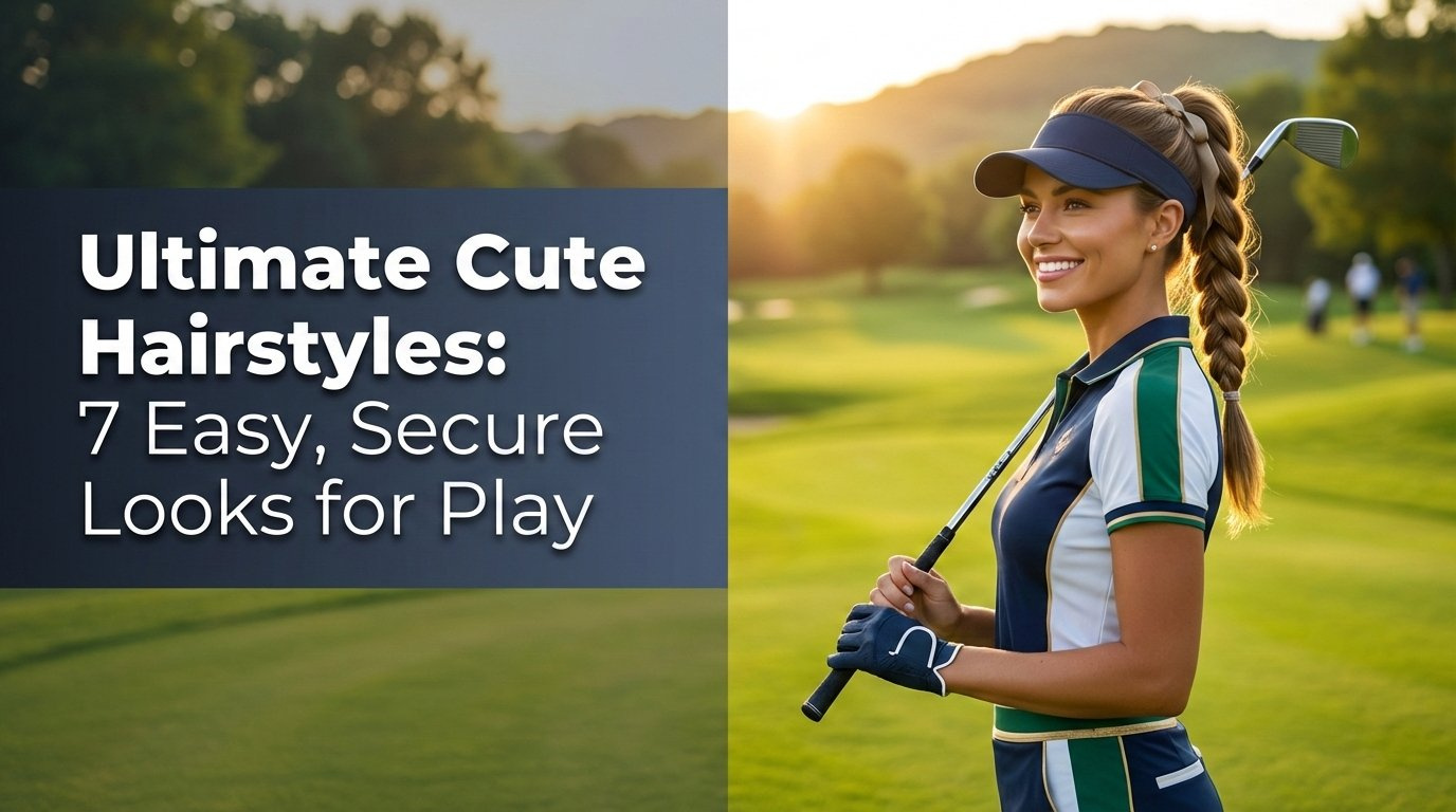 Ultimate Cute Golf Hairstyles: 7 Easy, Secure Looks For Play