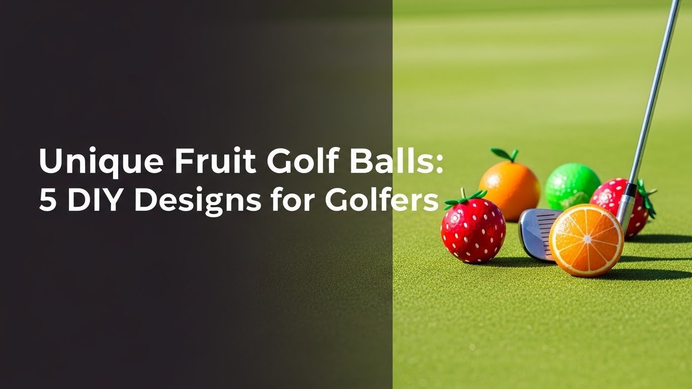Unique Fruit Golf Balls: 5 DIY Designs For Golfers 2026