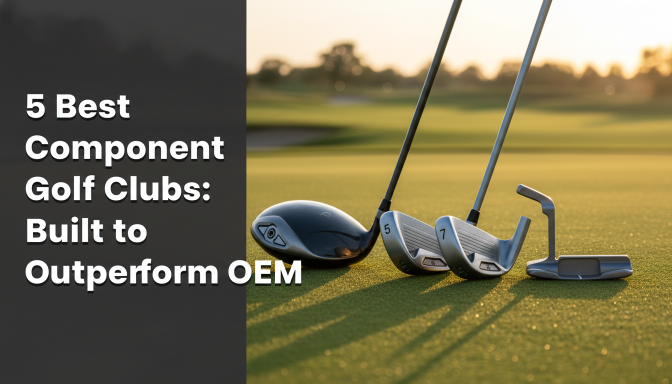 5 Best Component Golf Clubs: Built To Outperform OEM