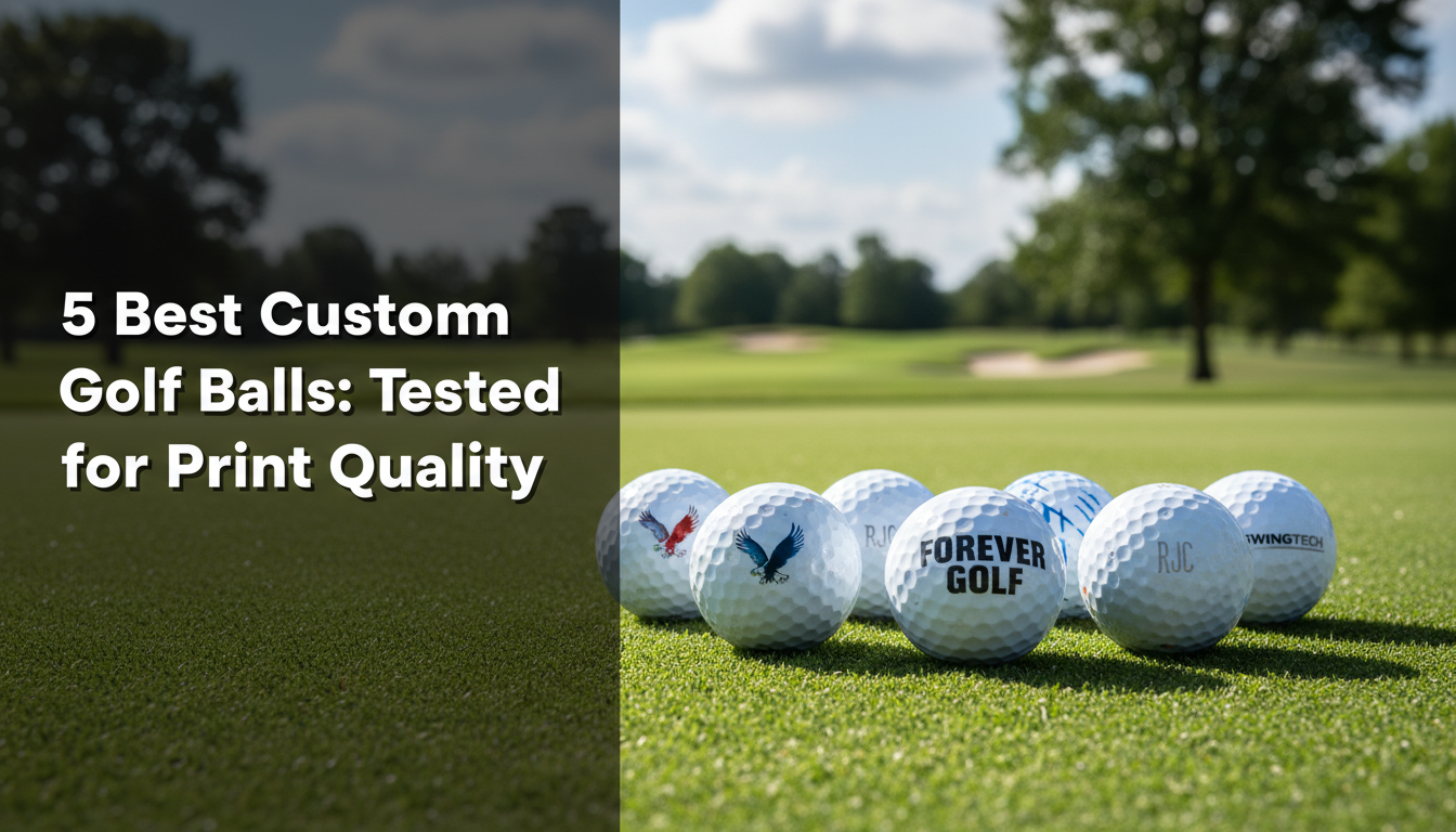 5 Best Custom Golf Balls In 2026: Tested For Print Quality
